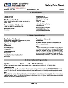 Universal AC Dye SDS - Bright Solutions